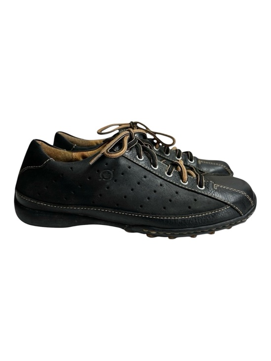 Born | Shoes | Born Hawkeye Oxford Black Leather Lace Up Sneakers Size ...